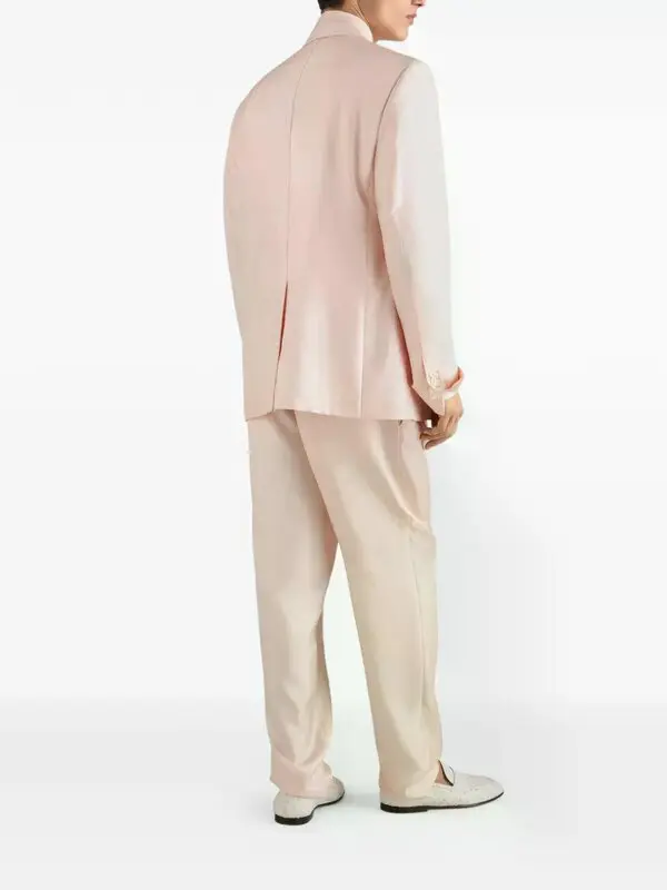 Dolce & Gabbana Sicilia Light Double-breasted Silk Twill Jacket