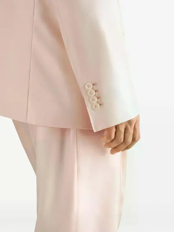 Dolce & Gabbana Sicilia Light Double-breasted Silk Twill Jacket