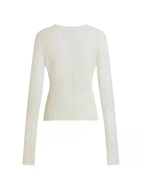 Dolce & Gabbana Cotton Lace-knit Cardigan