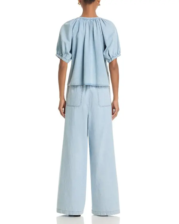 FRAME The Offshore Wide Leg Pants