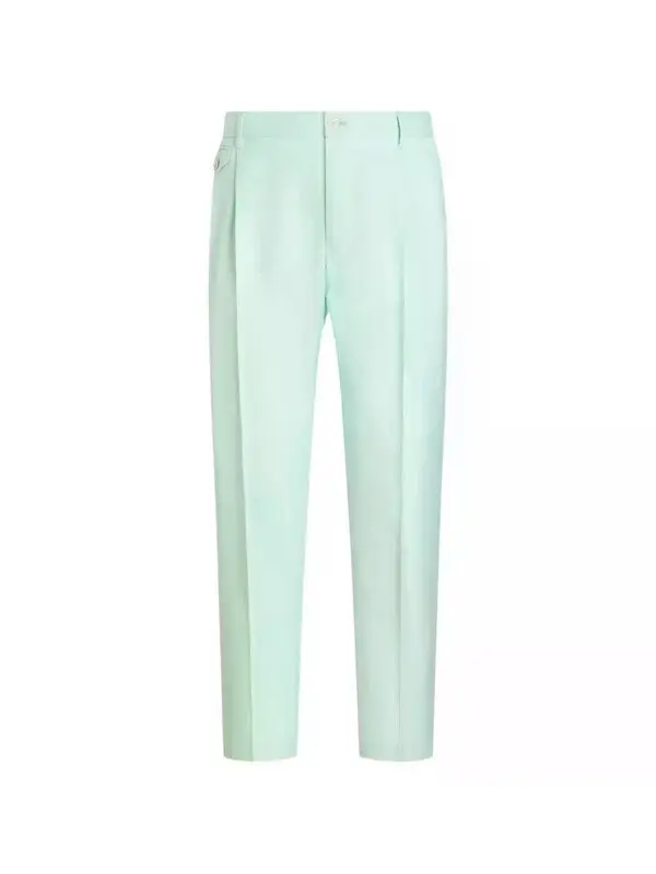 Dolce & Gabbana Viscose Trousers - Blue