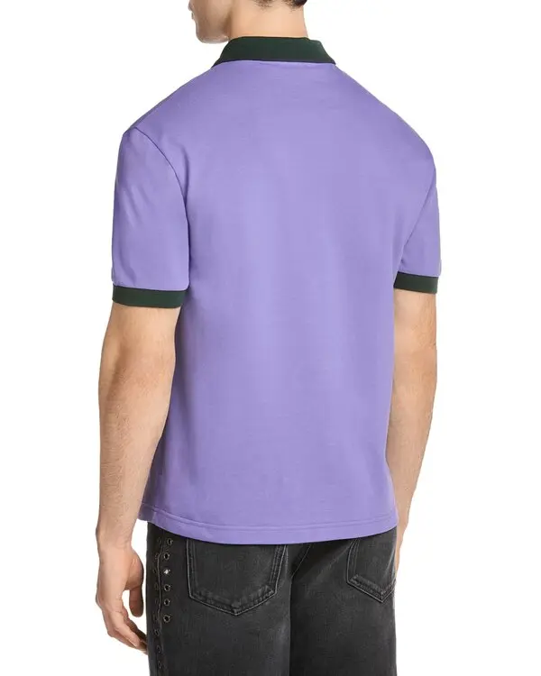 Marni Slim Fit Short Sleeve Polo Shirt