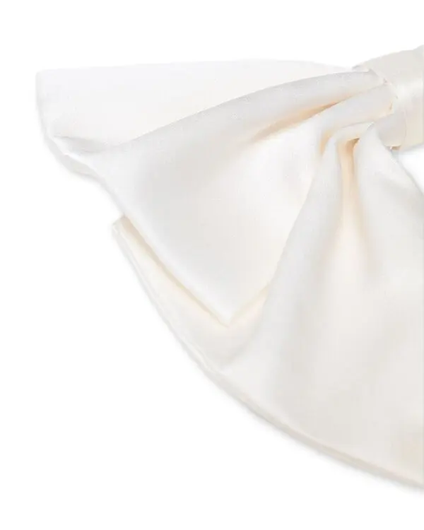 Maje Satin Silk Bow Barrette