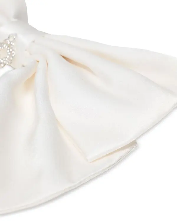 Maje Satin Silk Bow Barrette