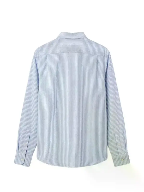 Hartford Striped Seersucker Shirt