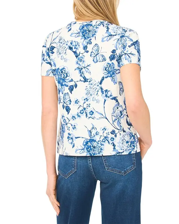 Ted Baker London Willow Fitted Knit Tee - Ultra White
