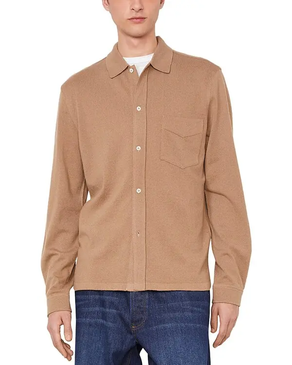 Officine Générale Wool & Cashmere Cardigan