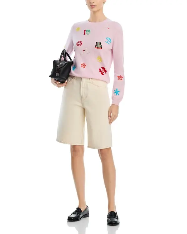 Jumper 1234 Seaside Tribute Cashmere Crewneck Sweater