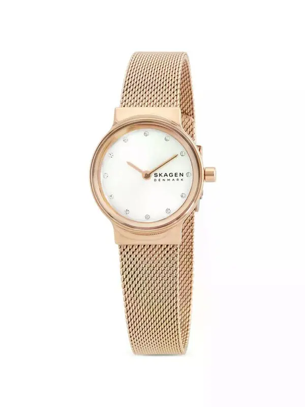 Skagen Freja Lille Mesh Watch - White
