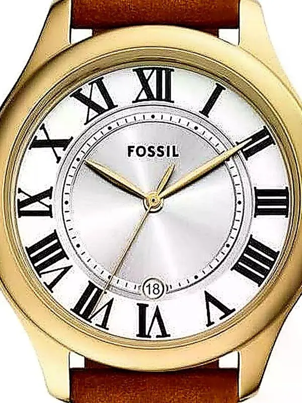 Fossil Gilmore 38mm Watch - Silver