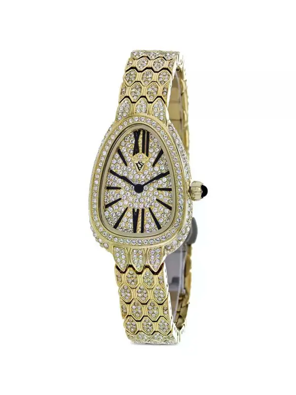 CHRISTIAN VAN SANT Bella Crystal-embellished Watch - Gold