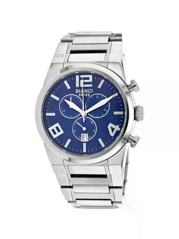 ROBERTO BIANCI Rizzo 43mm Watch - Silver