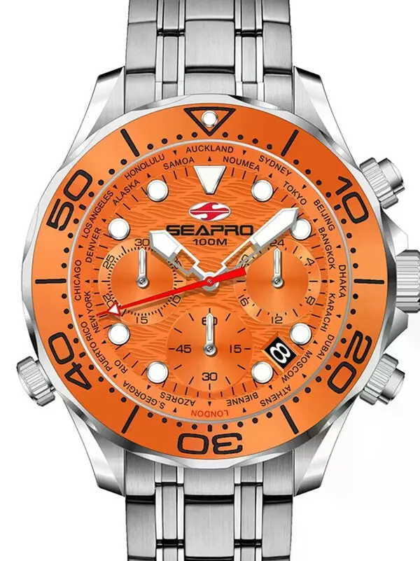 SEAPRO Mondial Timer Watch