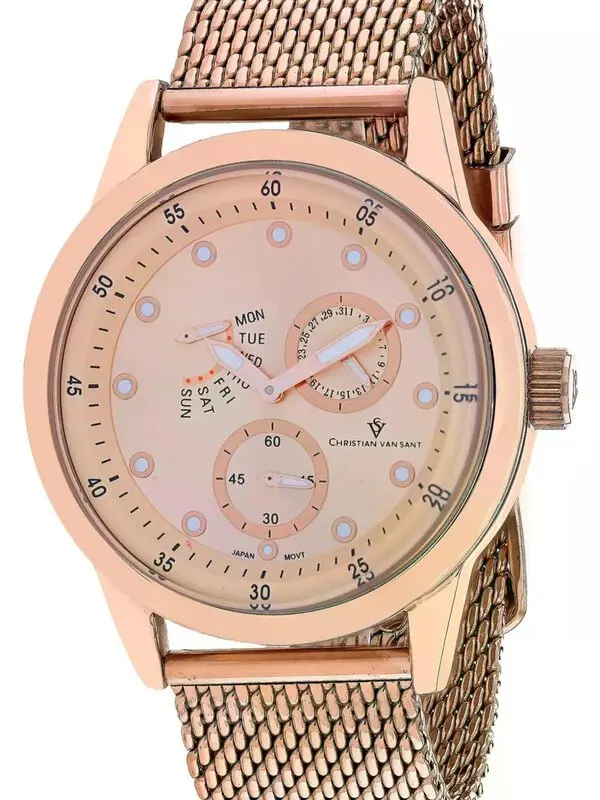 CHRISTIAN VAN SANT Rio 44mm Mesh Strap Watch