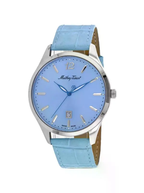 MATHEY TISSOT Urban Leather 42mm Watch