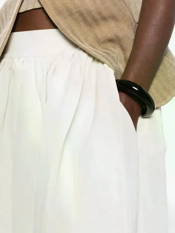 UMA WANG Gwen Balloon-hem Maxi Skirt