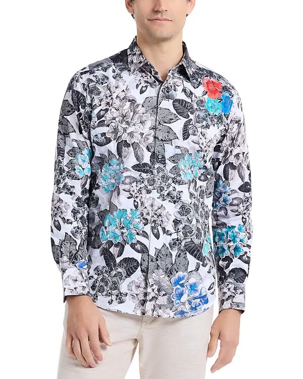 Robert Graham Elmington Floral Woven Shirt
