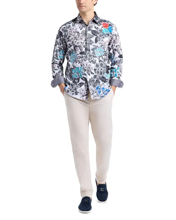 Robert Graham Elmington Floral Woven Shirt