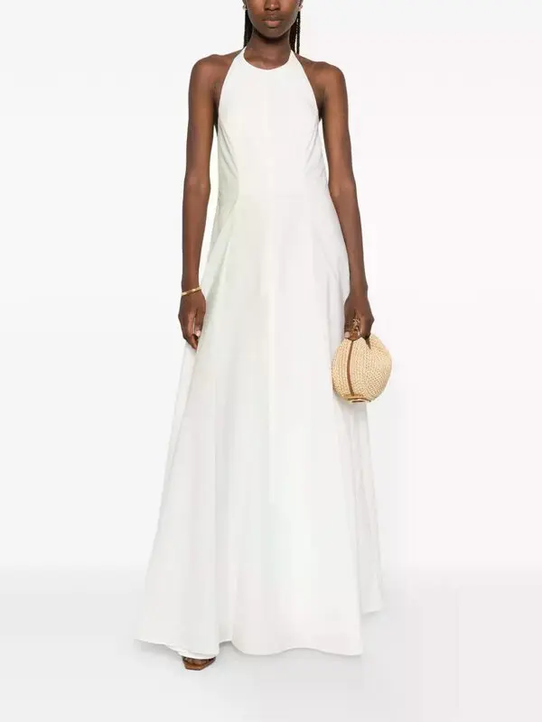 Brunello Cucinelli Halterneck Maxi Dress