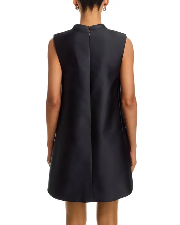 Rabanne Satin Bow Mini Dress