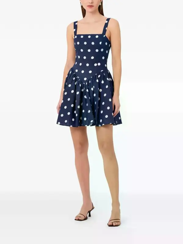 NICHOLAS Vittoria" Polka Dot Dress