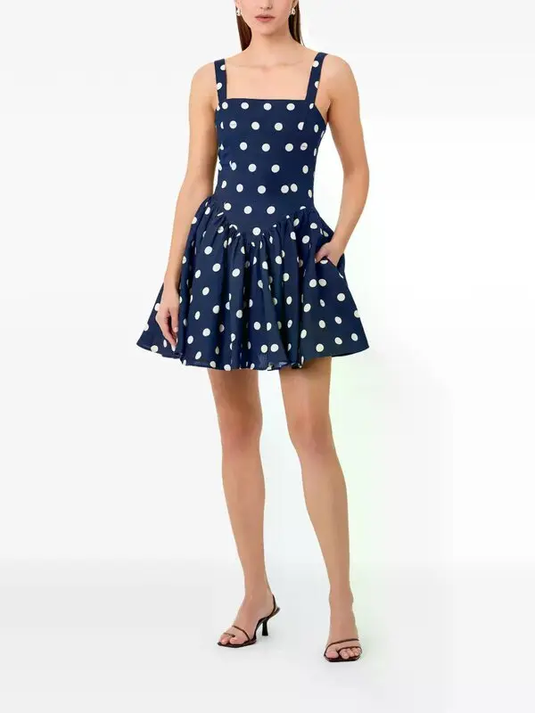 NICHOLAS Vittoria" Polka Dot Dress
