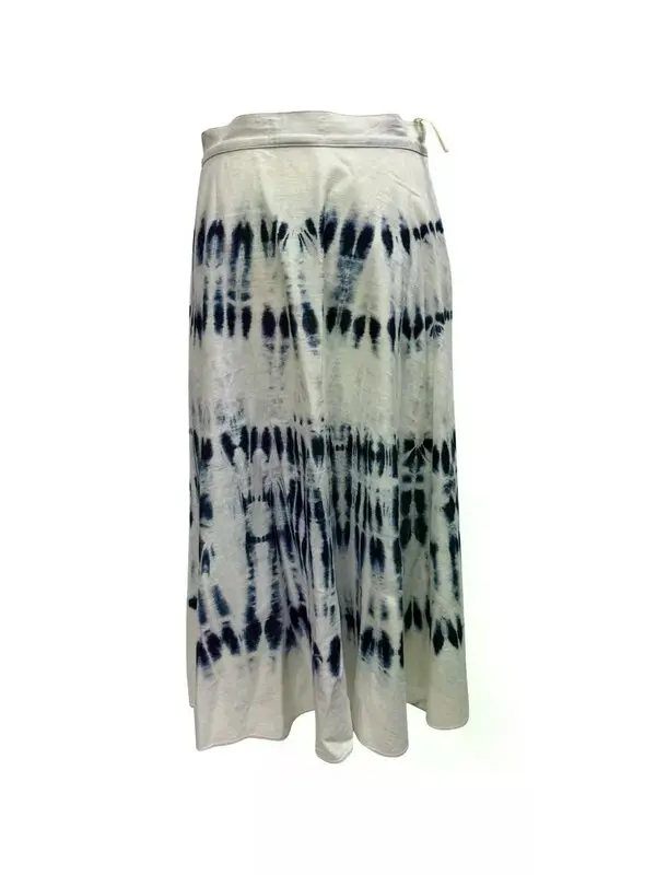 Max Mara Tie-dye Midi Skirt