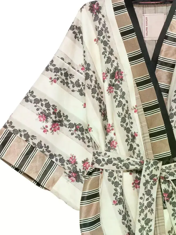 Antonio Marras Floral Print Kimono