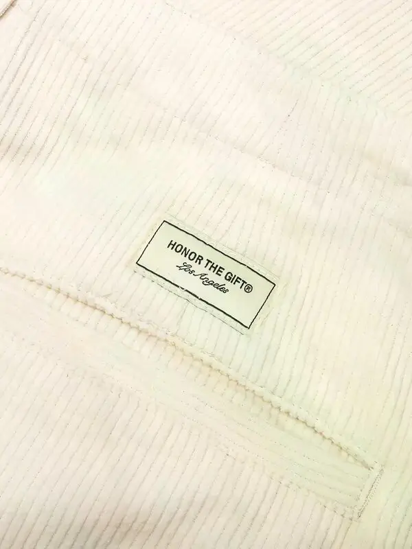HONOR THE GIFT Pleated Corduroy Trousers