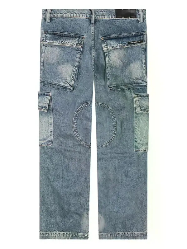 NAHMIAS Logo-patch Cargo Jeans