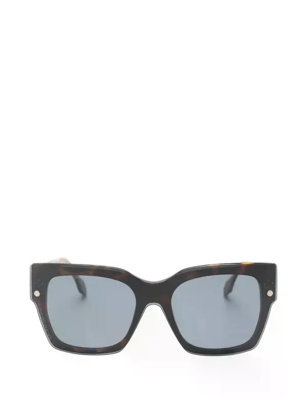 PHILOSOPHEYES Tortoiseshell-effect Square-frame Glasses