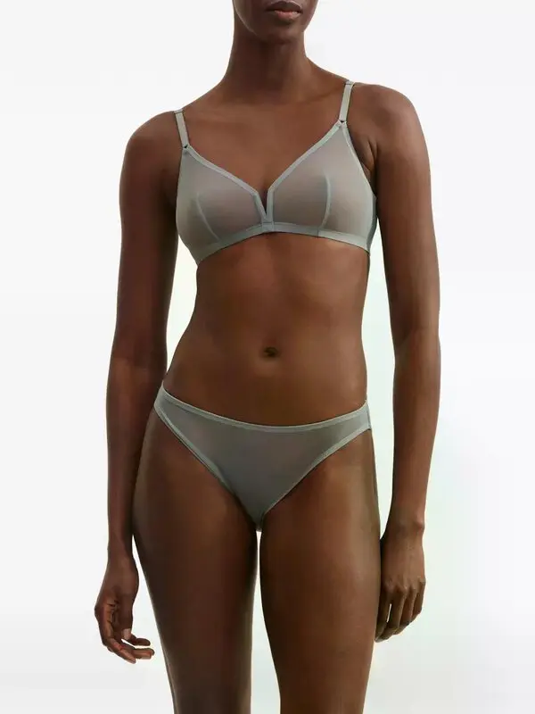 ERES Providence Tonique Wireless Triangle Bra - Grey