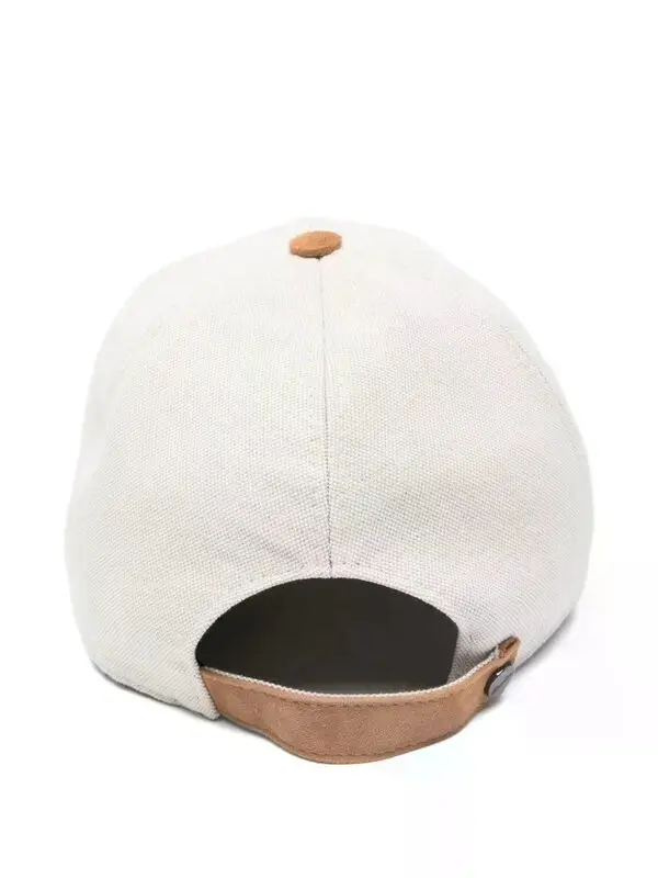 Borsalino Embroidered Logo Baseball Cap