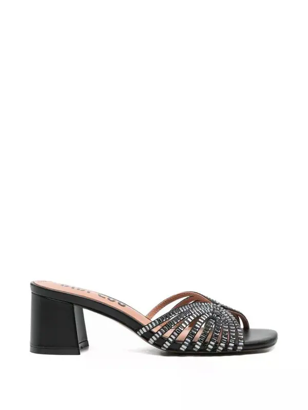 BIBI LOU Serabi Crystal-embellished Caged Sandals