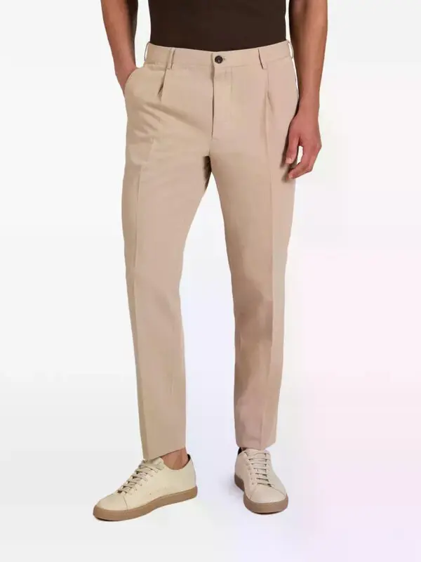 Incotex Tapered Pleated Trousers