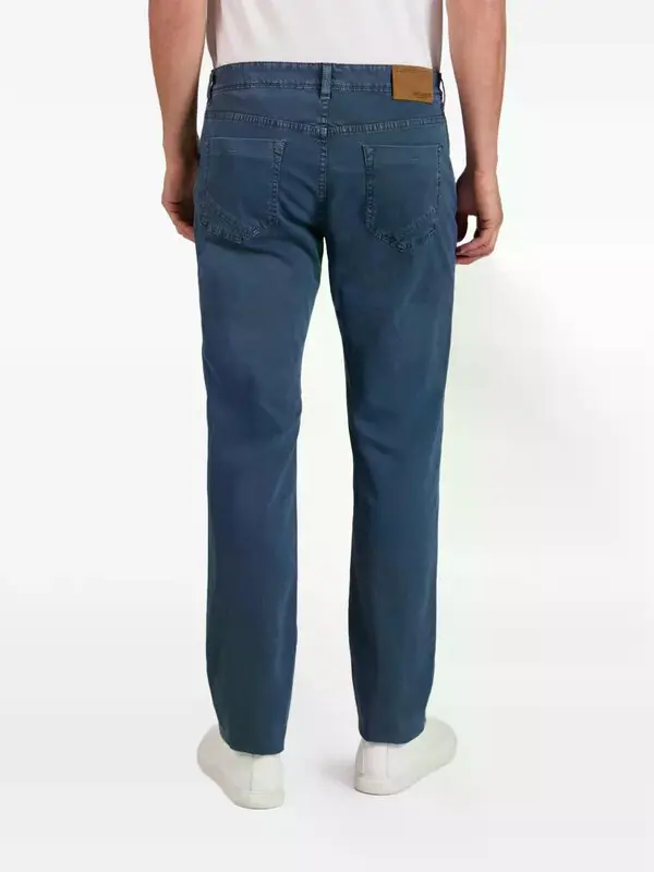 Incotex Dark Five-pocket Slim Fit Trousers