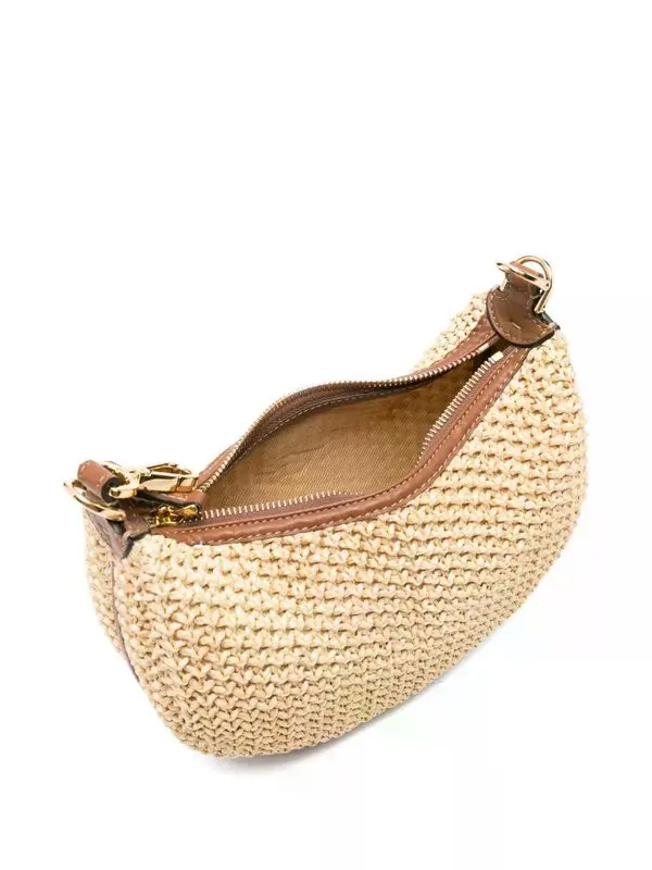 Fendi Mini Raffia Tote Bag