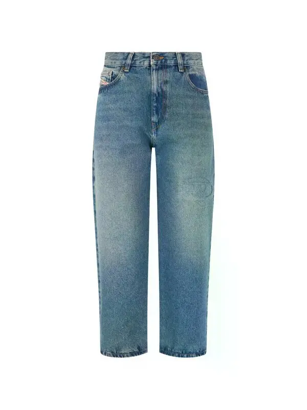 DIESEL® Faded High-waist Jeans