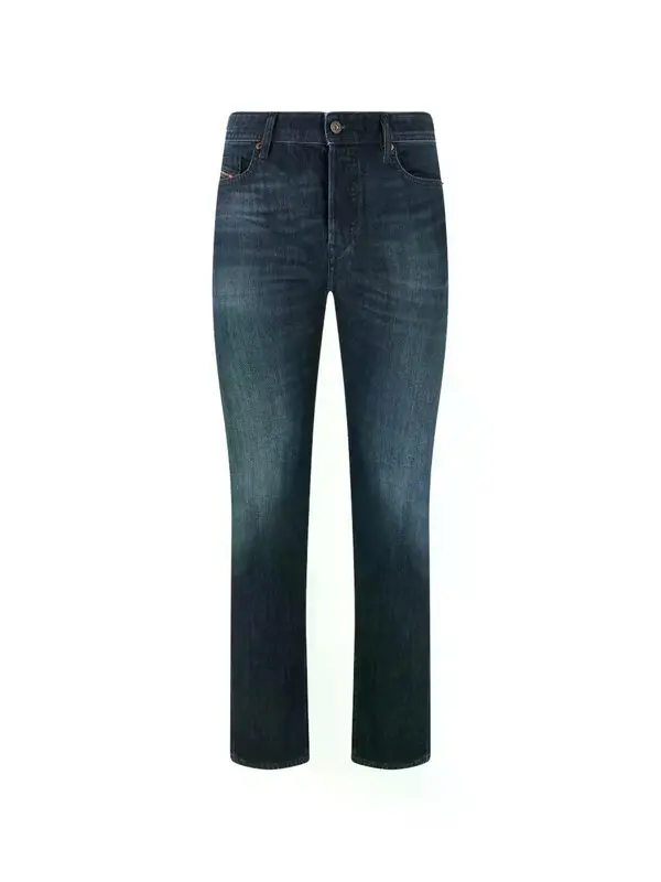 DIESEL® Straight-leg Faded Jeans
