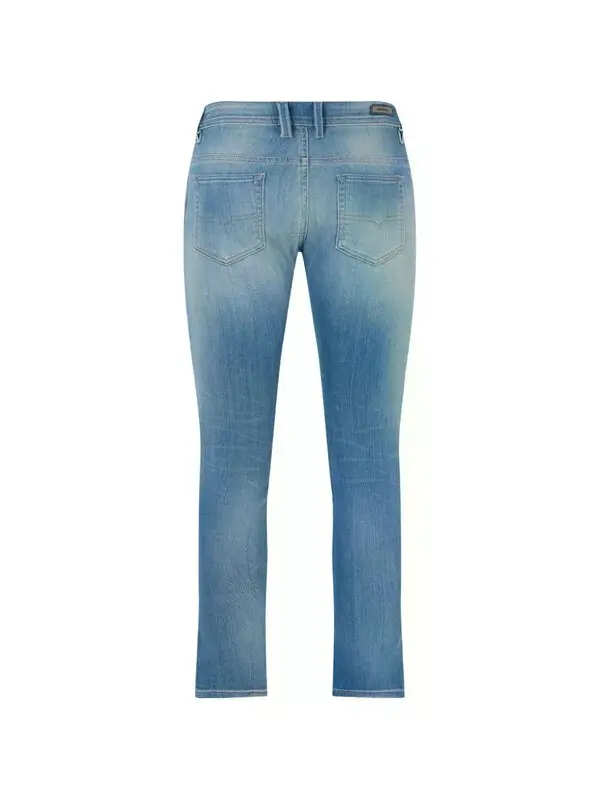DIESEL® Faded Straight-leg Jeans