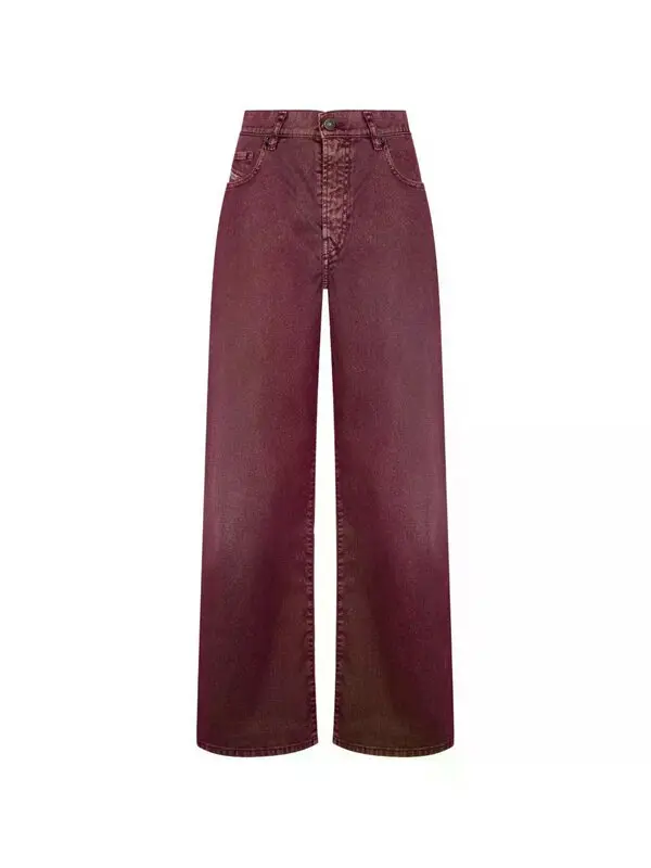 DIESEL® High-waisted Wide-leg Jeans