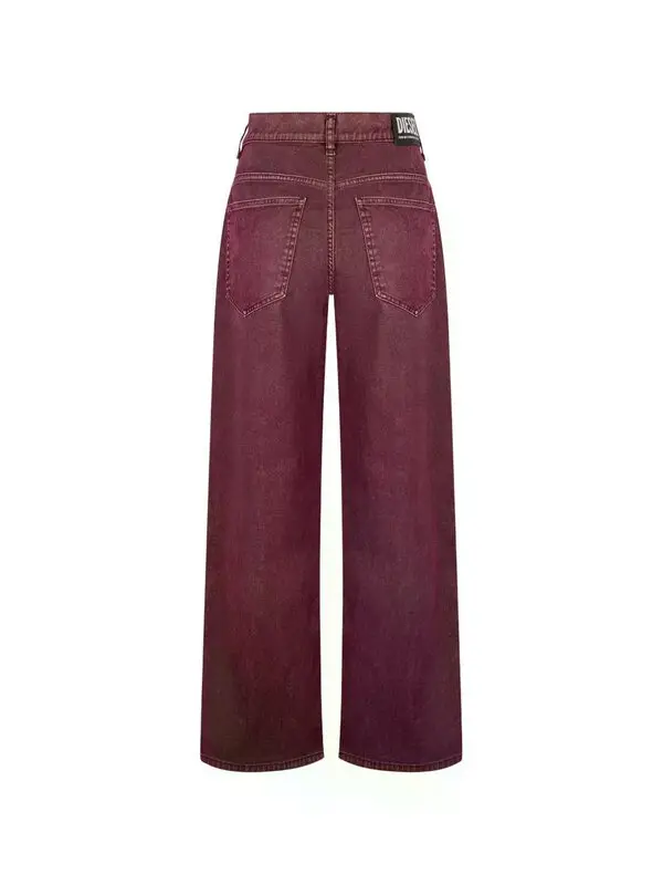 DIESEL® High-waisted Wide-leg Jeans