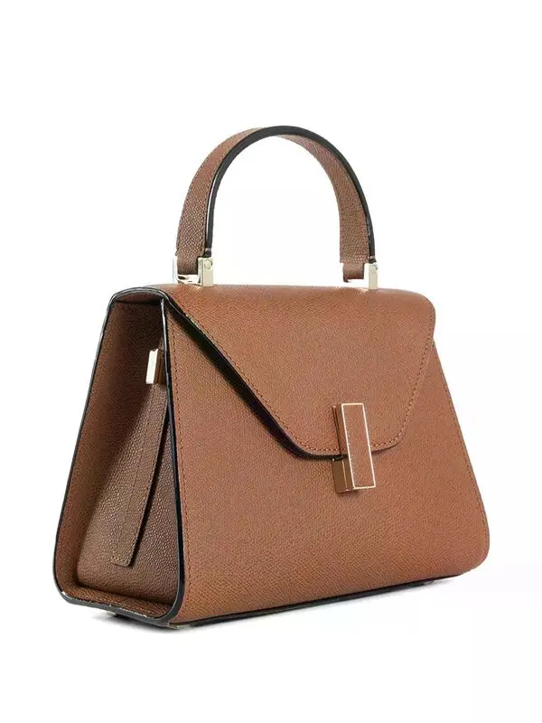 VALEXTRA Mini Iside Leather Tote Bag