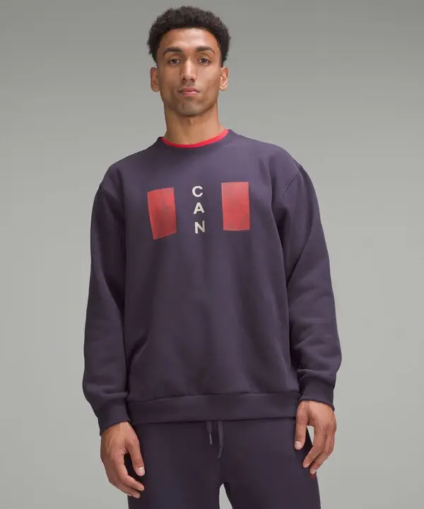 Lululemon Team Canada Steady State Crewneck - Atmospheric Purple