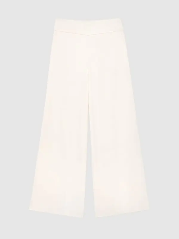 REISS Clover Wide-leg Suit Trousers