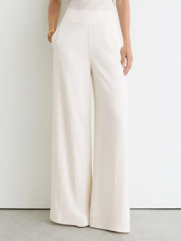 REISS Clover Wide-leg Suit Trousers