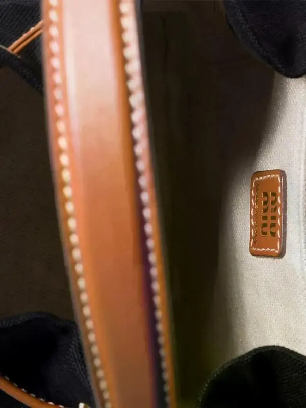 Miu Miu Logo Patch Backpack