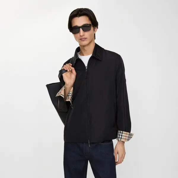 Burberry Reversible Harrington Jacket - Black