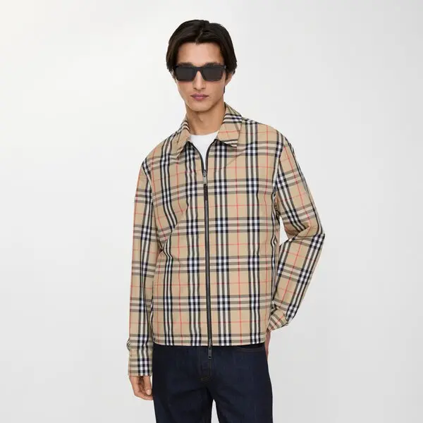 Burberry Reversible Harrington Jacket - Black