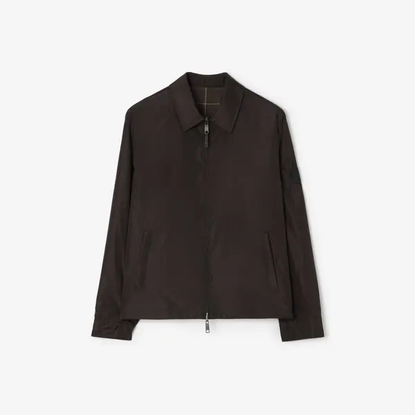 Burberry Reversible Harrington Jacket - Peat Brown